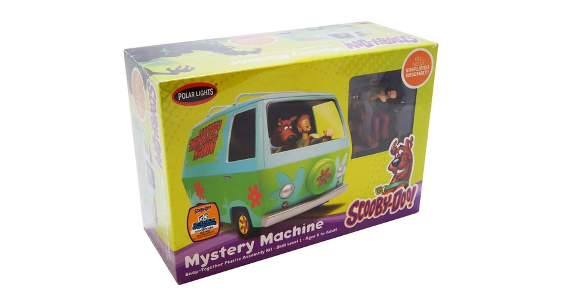 Scooby-Doo Mystery Machine + 2 figures Plastic modelkit 1:25 - Scooby-Doo