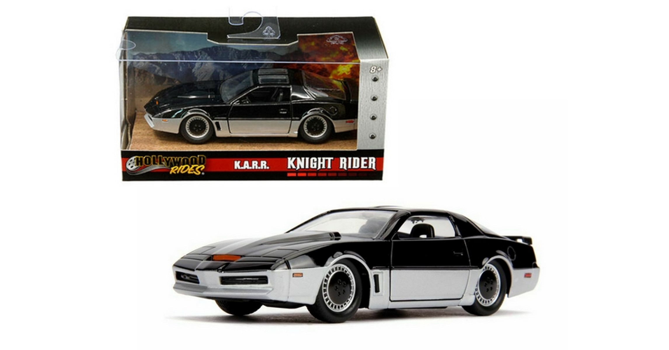 1982 Pontiac Firebird K.A.R.R. KNIGHT RIDER modell autó 1:32 - Knight Rider