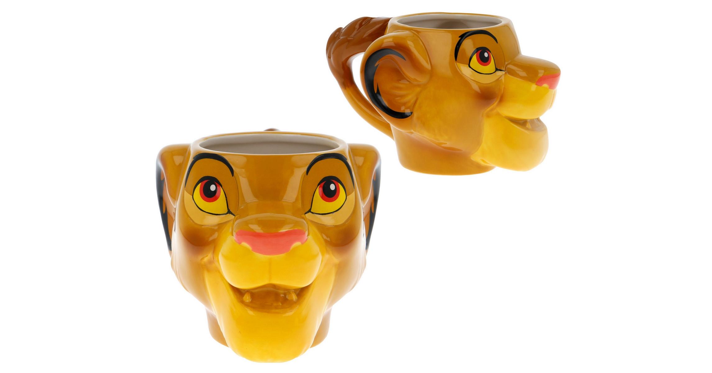 SIMBA HEAD 3D THE LION KING410 ml bögre - Az Oroszlánkirály