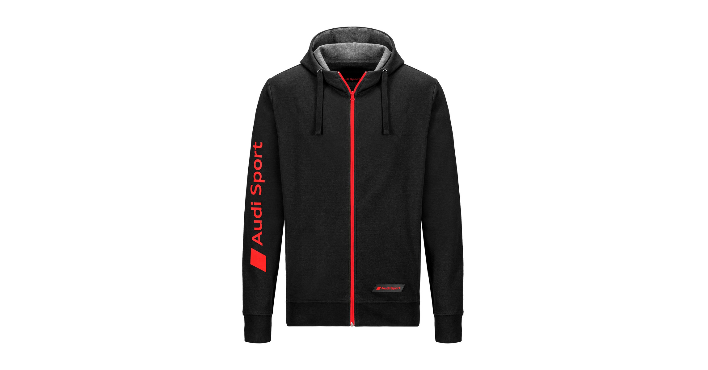 Audi Sport férfi kapucnis szabadidő felső, fekete - Ruházat - kabát ...