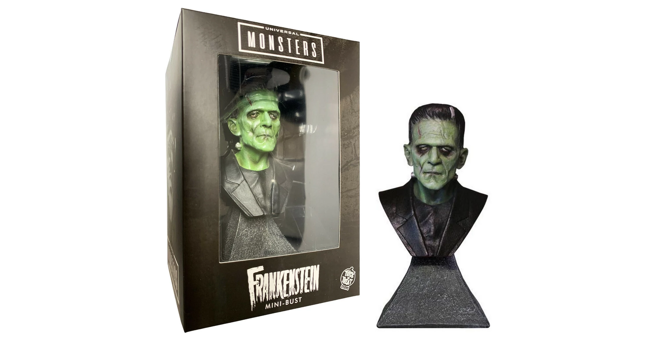Universal Monsters Frankenstein mini mellszobor 15 cm - Universal Monsters