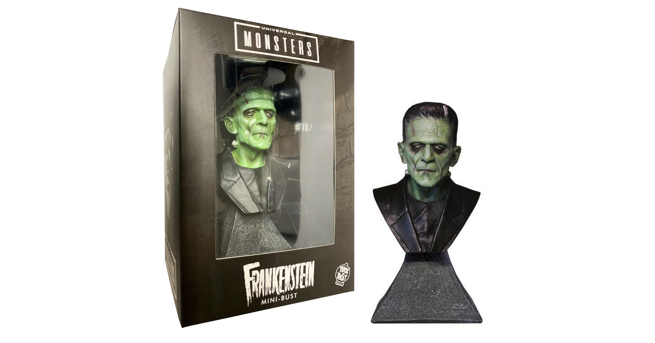 Universal Monsters Frankenstein mini mellszobor 15 cm - Universal Monsters