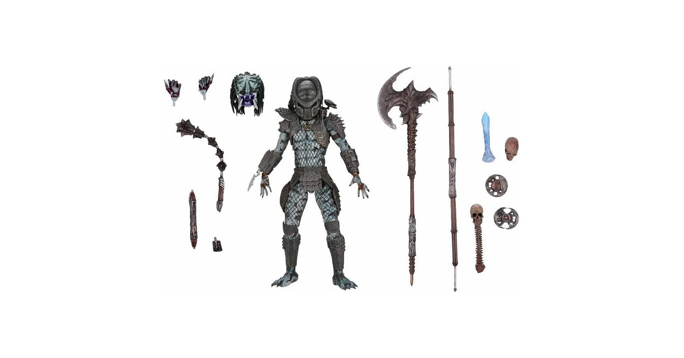 Predator 2 Ultimate Warrior Predator 30th anniversary figura 21 cm ...