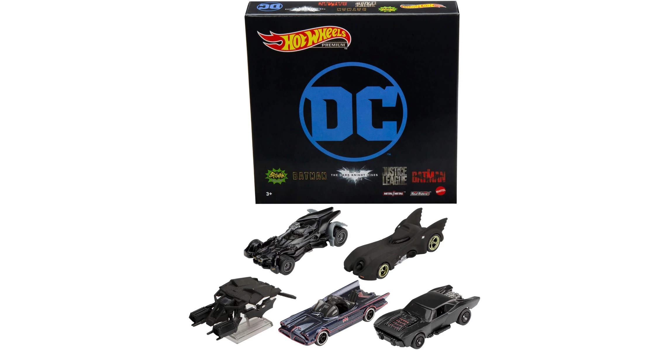 Batman 'gift box packing' szett Premium Hotwheels 1:64 - Batman