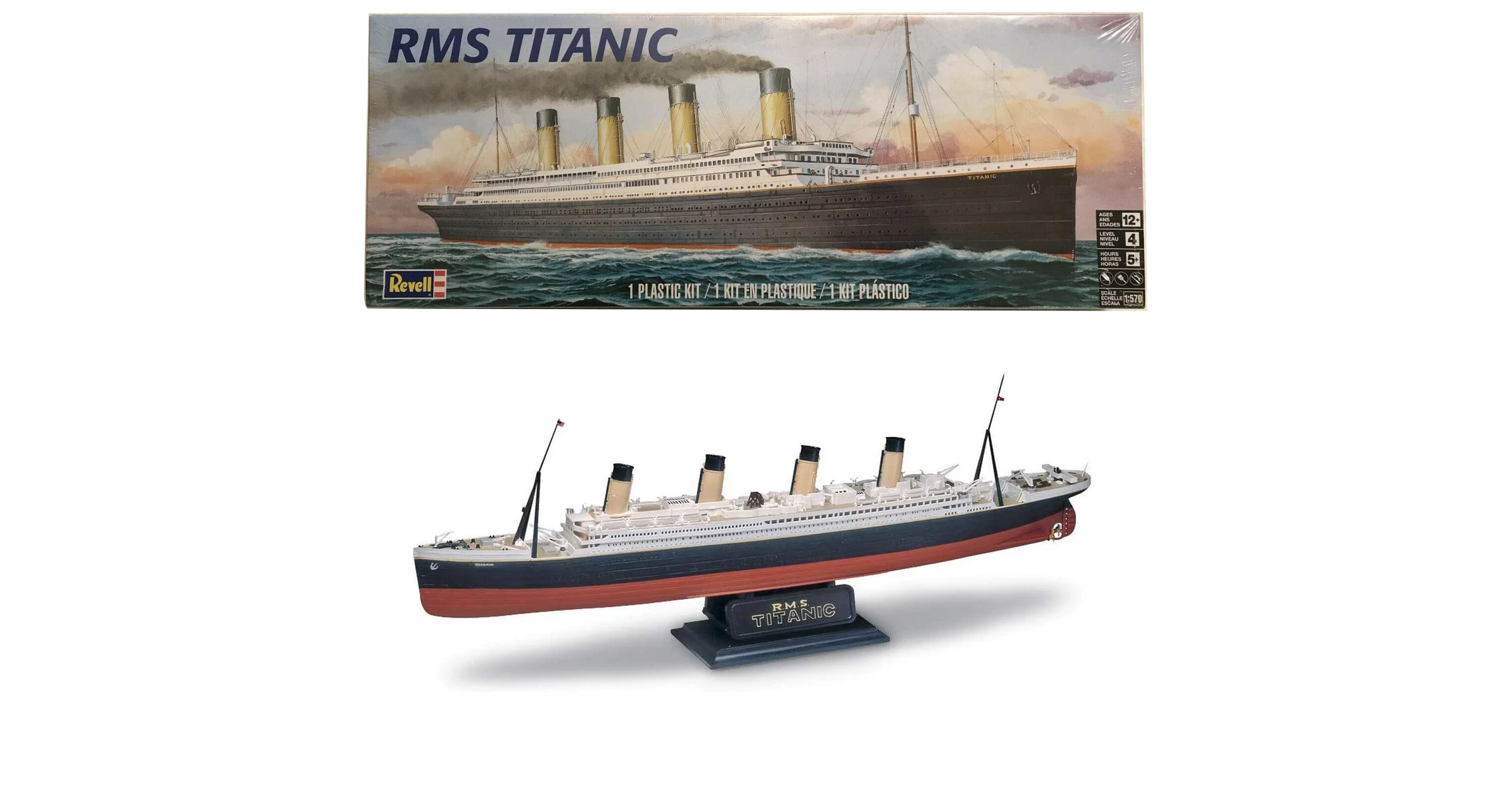 RMS Titanic hajó makett 1:570 46,9 cm - Model kit, Makettek
