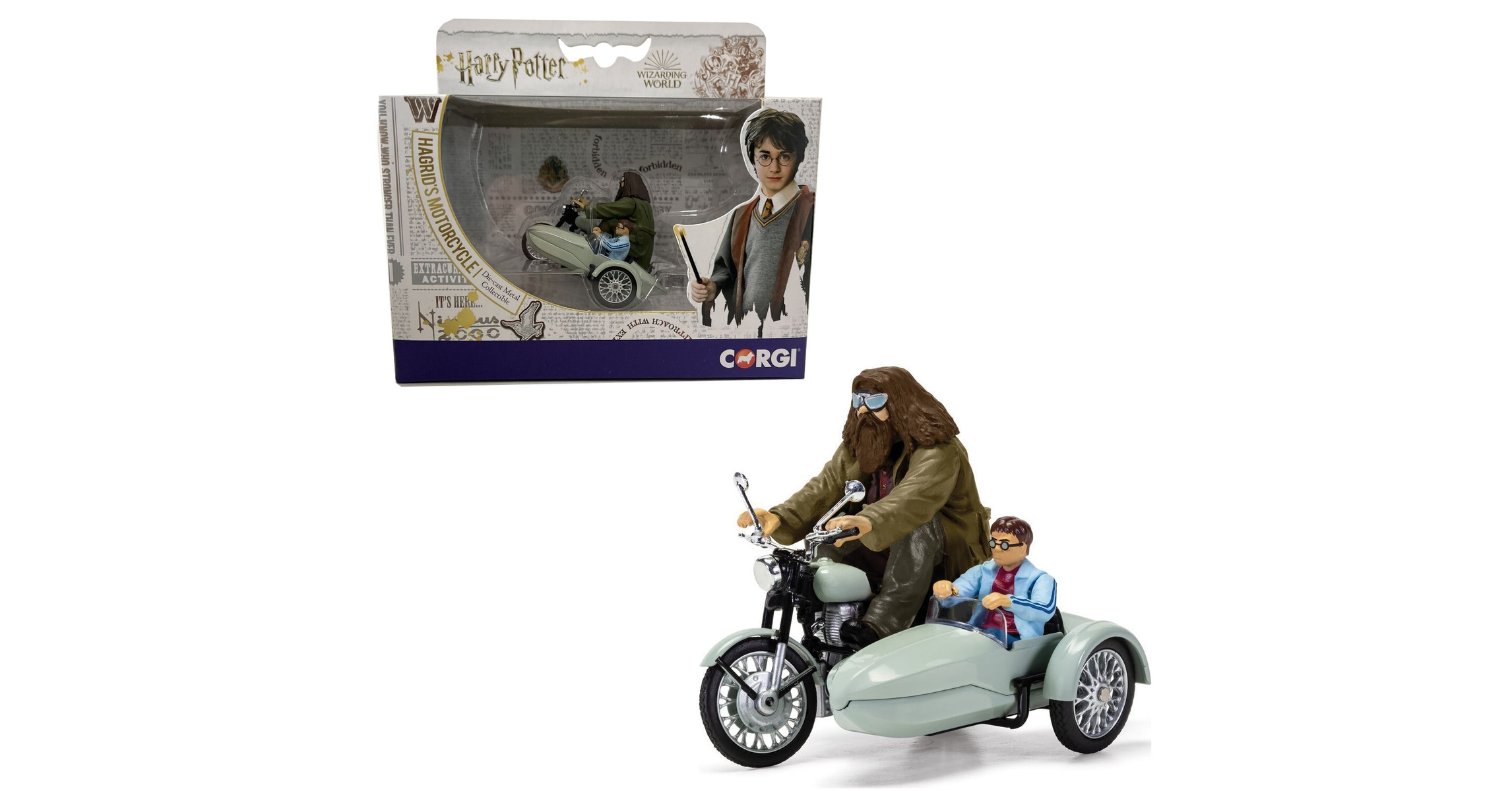 Hagrid's motorcycle & Harry Potter szett modell 1:36 - Modell autó Shop ...
