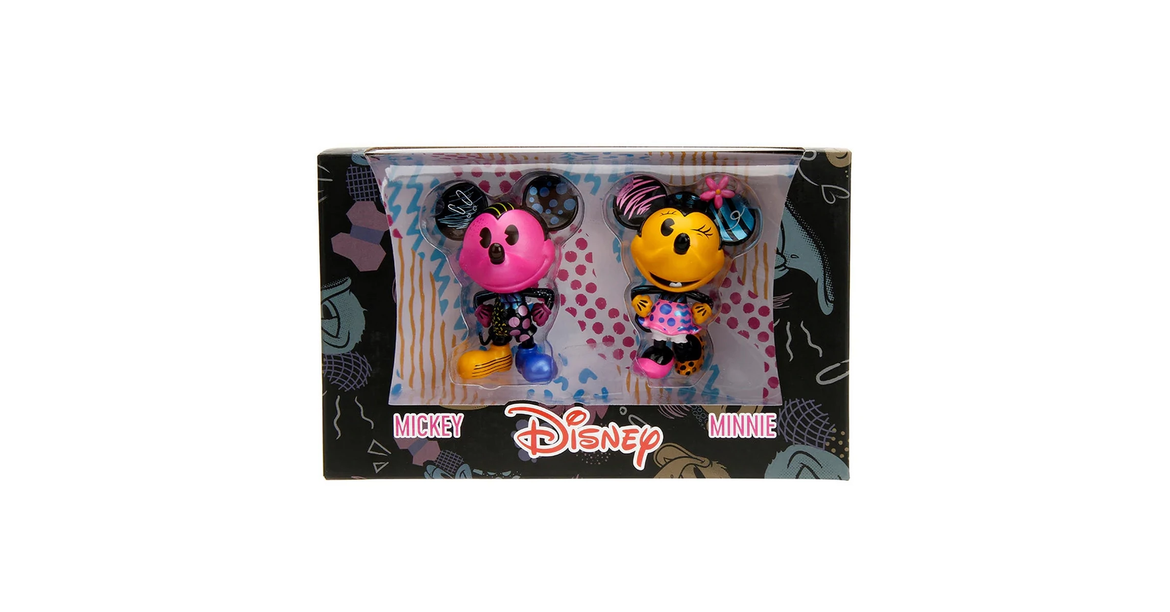 Disney Mickey & Minnie designer Exclusive 10 cm fém figura szett ...