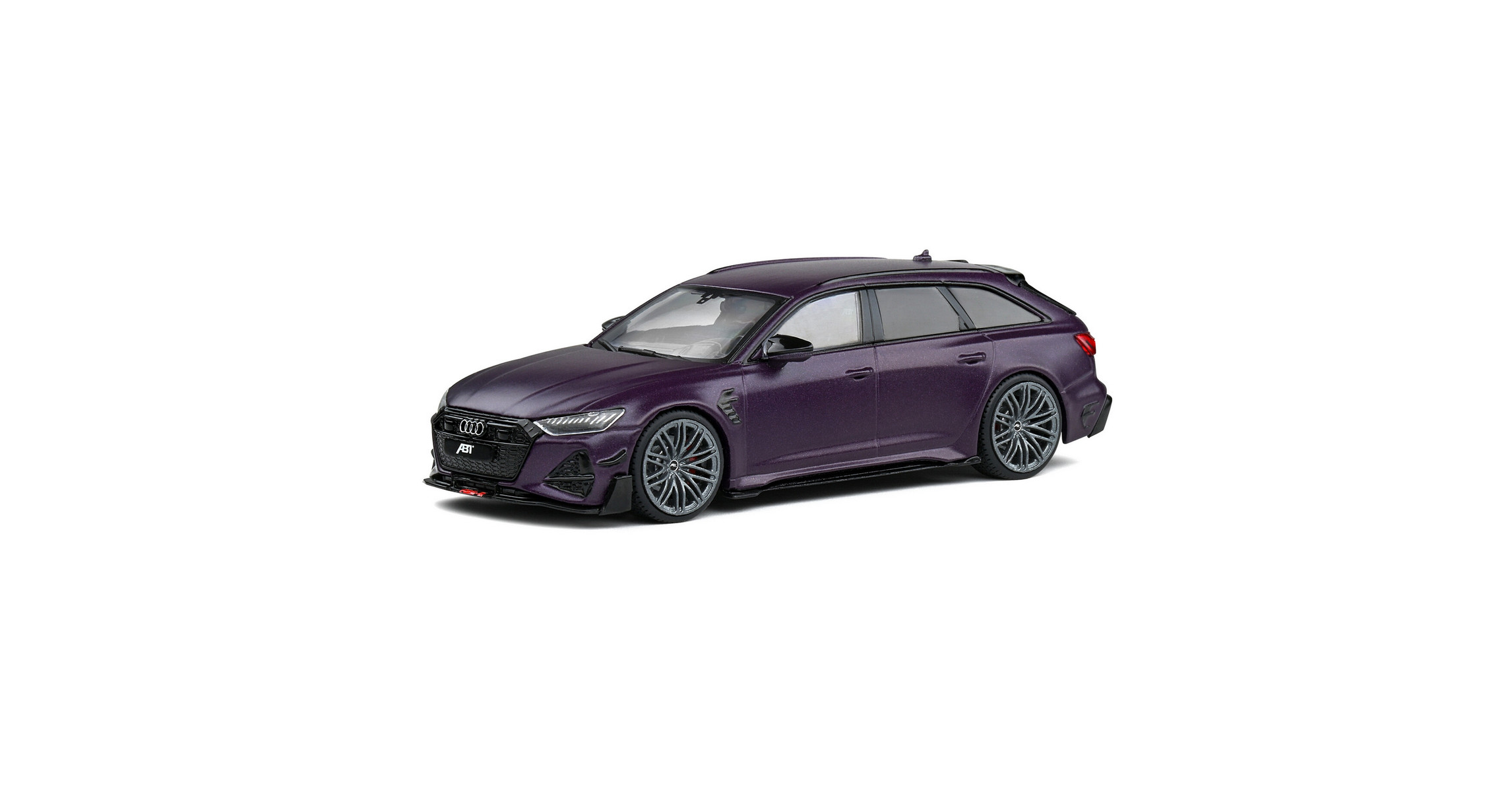 ABT Audi RS6-R Merlin Purple matt 2020 modell autó 1:43 - Modell autó 1:43
