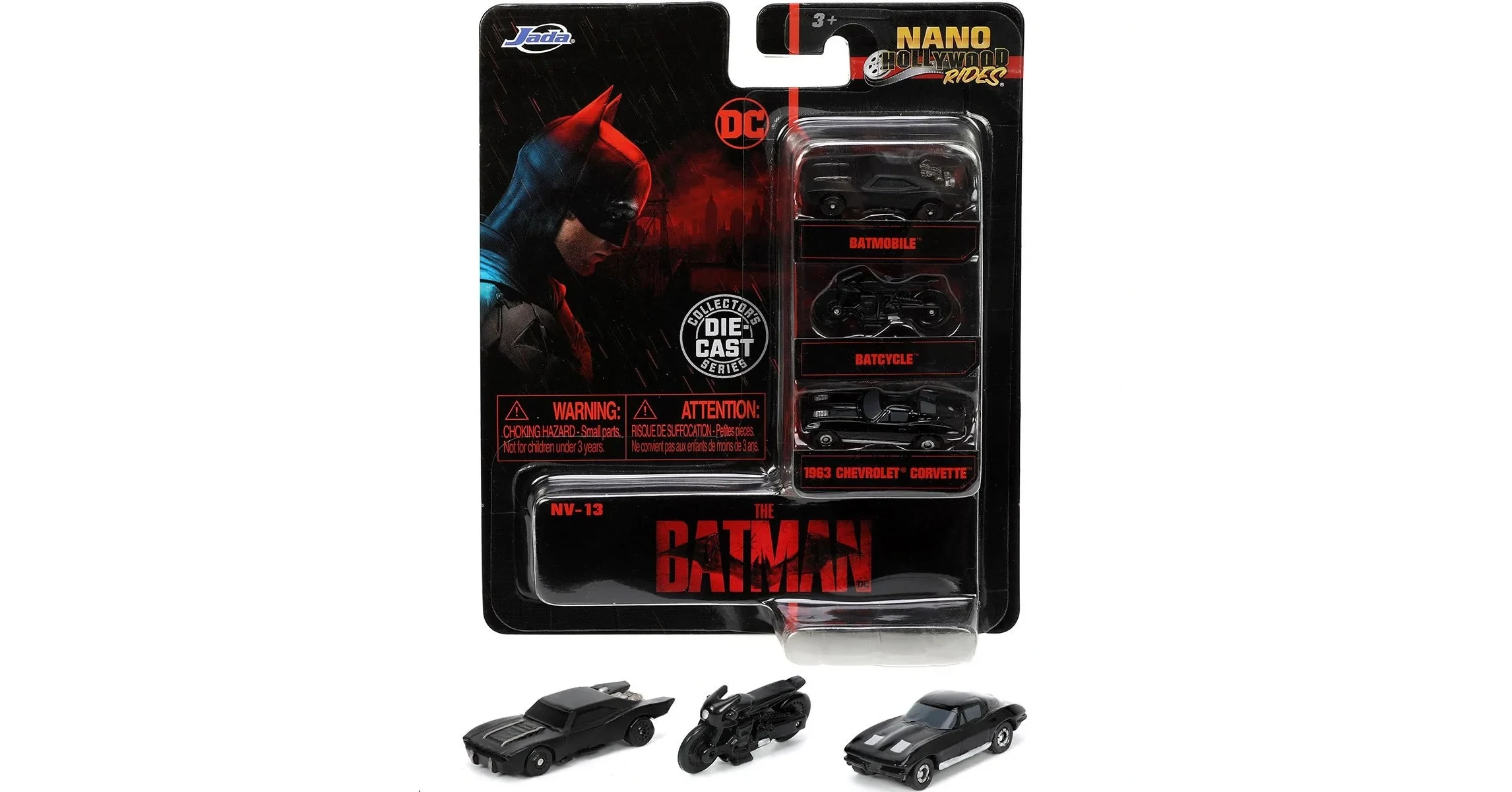Batman Batmobile ,Batcycle ,1963 Chevrolet Corvettenano Hollywood ...
