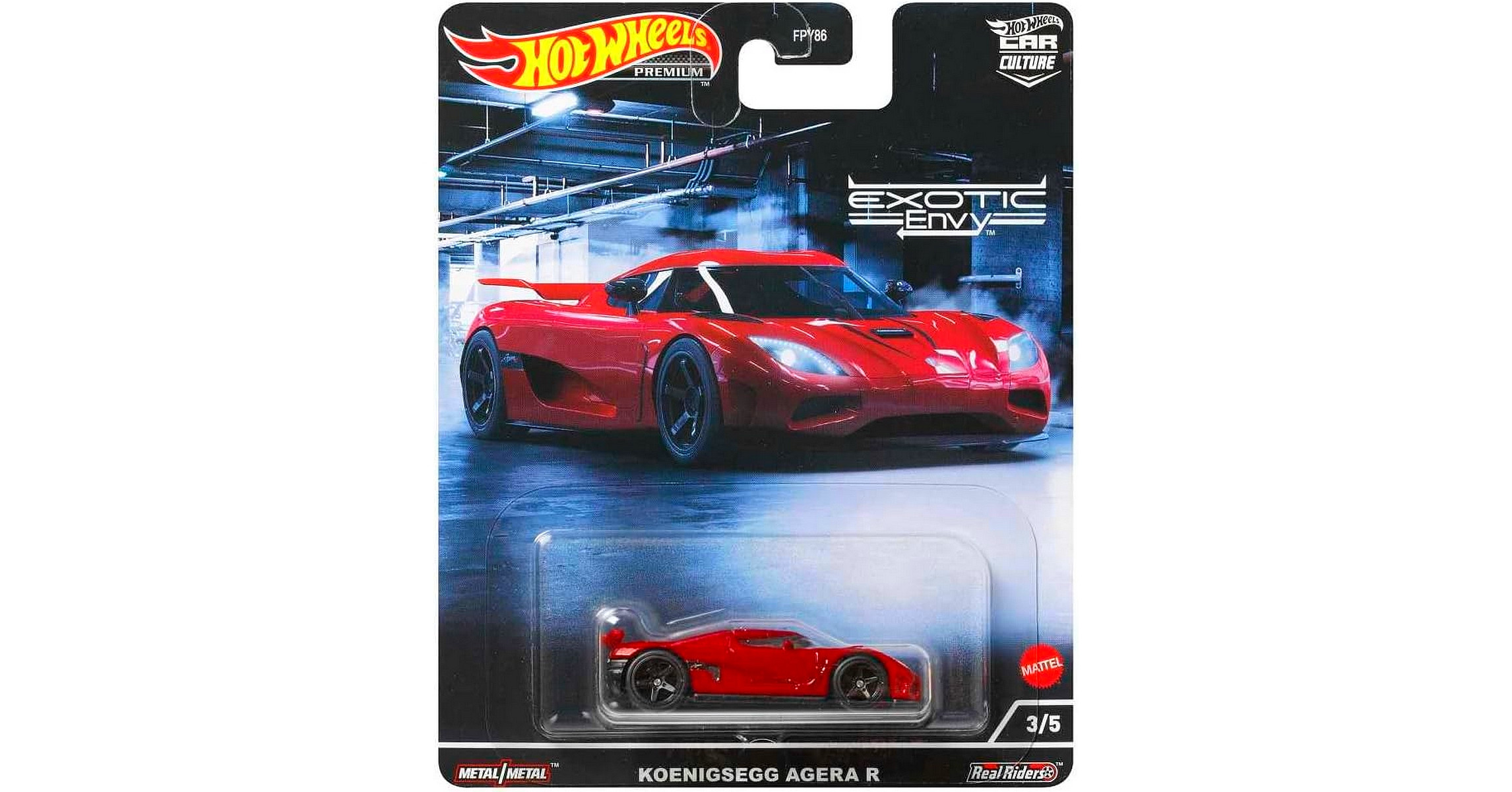 Car Culture realriders Exotic Envy Koenigsegg Agera R piros #3/5 ...