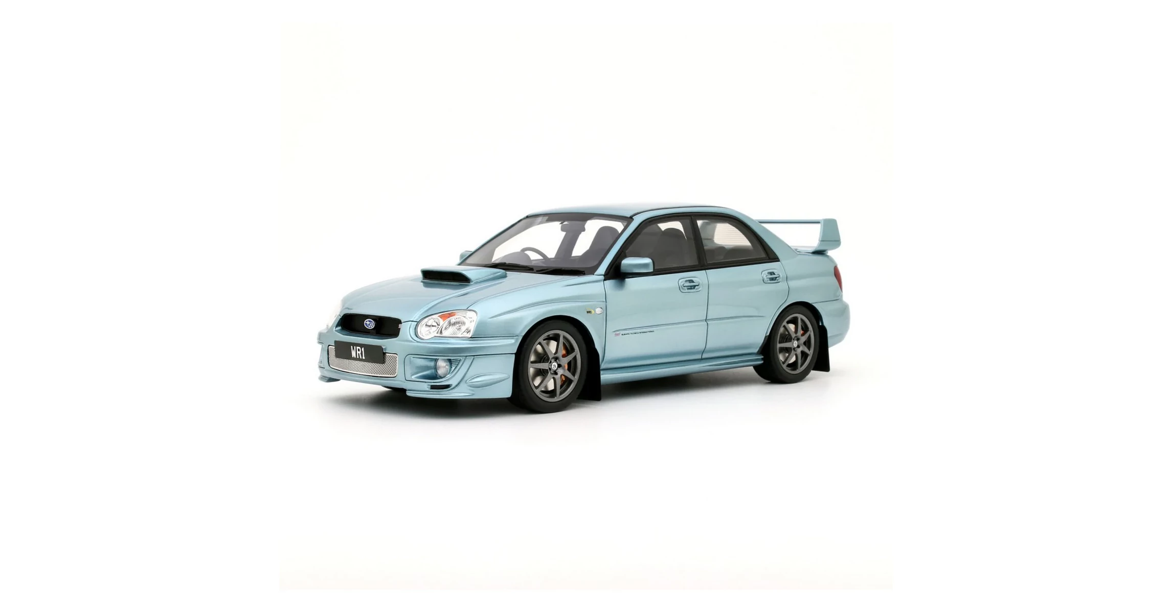 Subaru Impreza WRX STI WR1 P.Solberg Edition ice kék metál 2003 ...