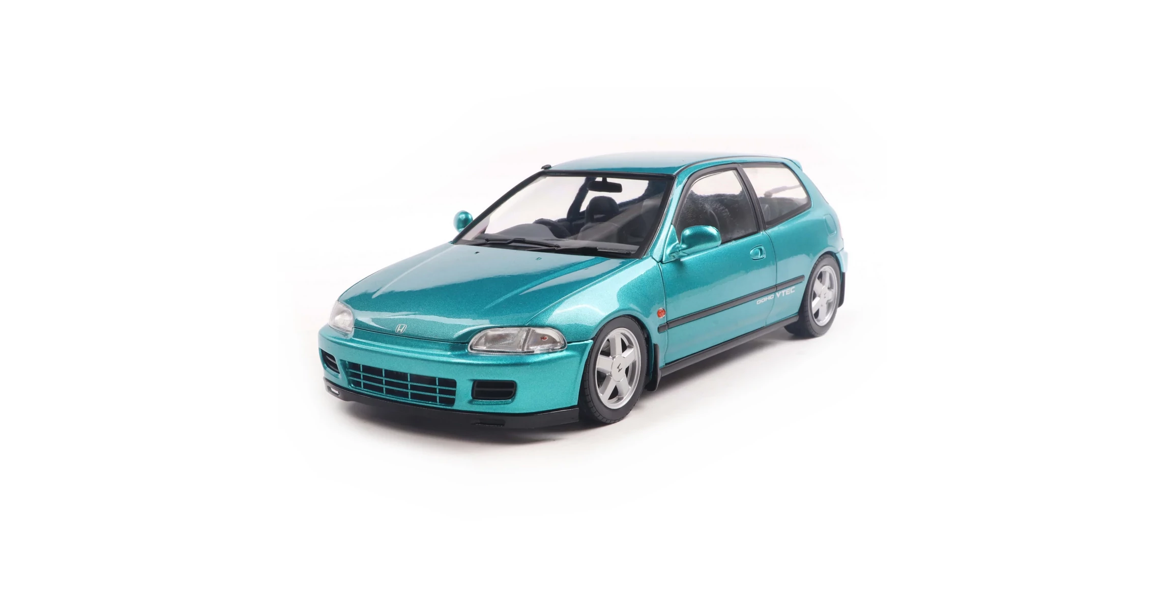 Honda Civic (EG6) Aztec zöld Pearl 1991 modellautó 1:18 - Modell autó ...